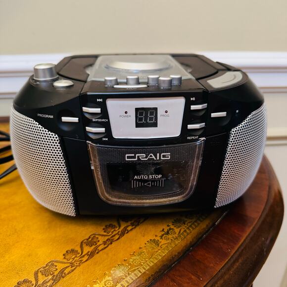 Craig | Portable Audio & Video | Vtg Craig Cd6963 Portable Black Top ...
